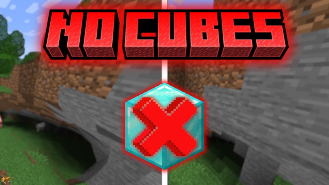 Beating MINECRAFT With NO CUBES - YouTube