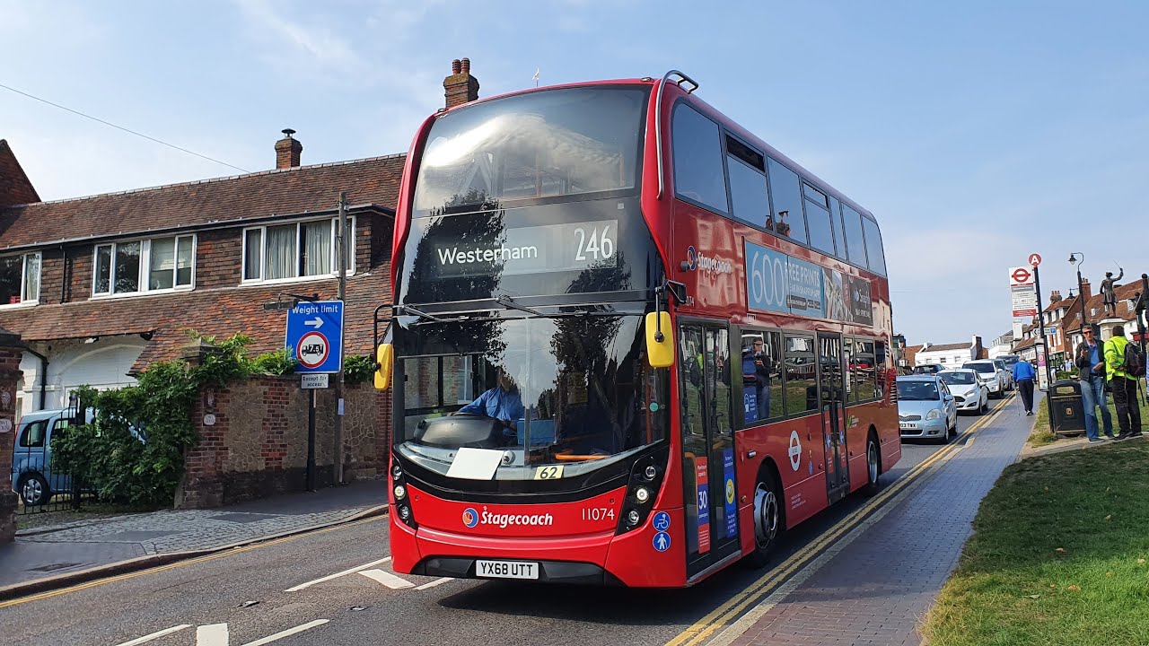London Buses That Pass the M25 edit - YouTube