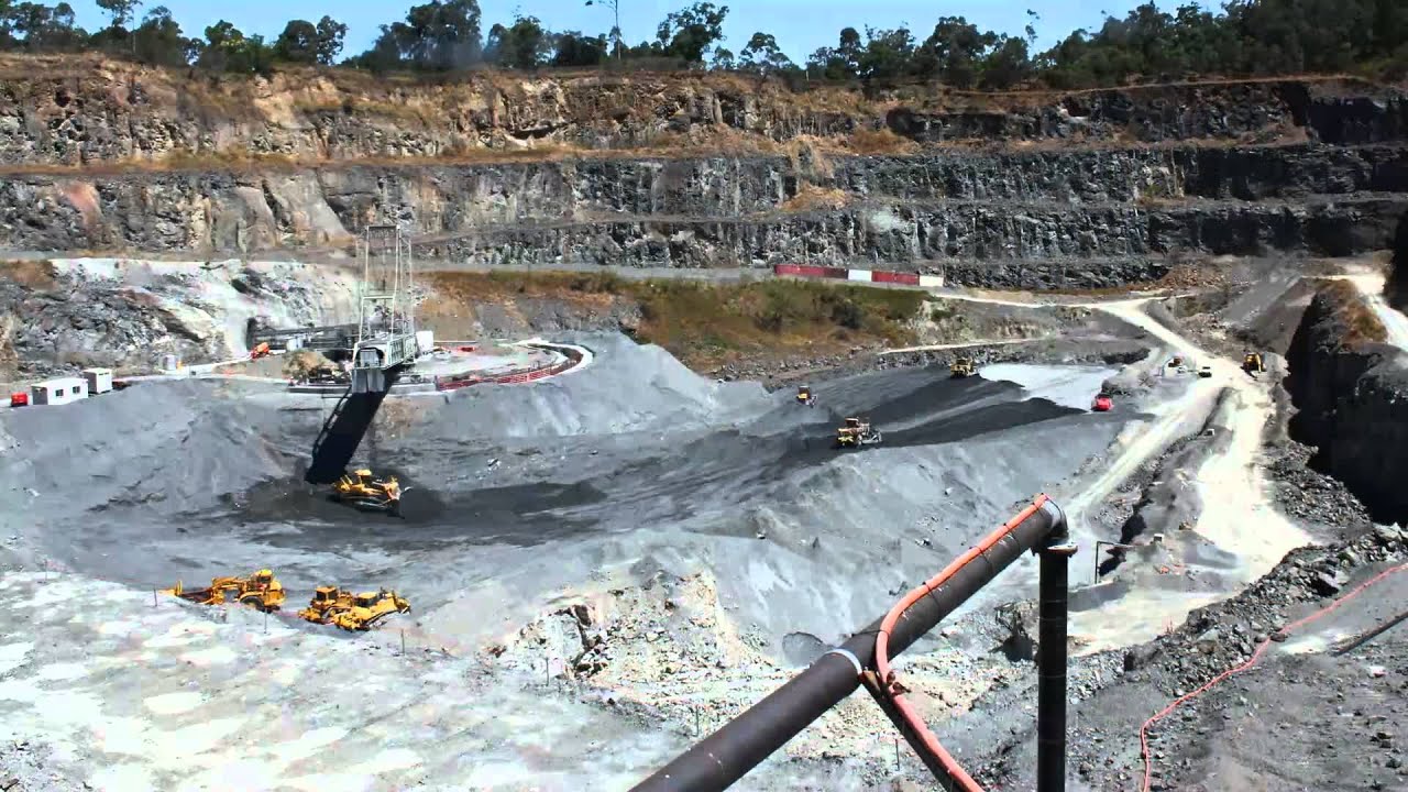 Legacy Way - TBM spoil delivery to Mt Coot tha Quarry - YouTube