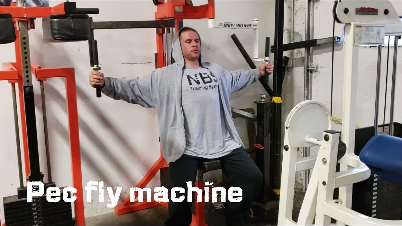 Pec fly machine breakdown - YouTube