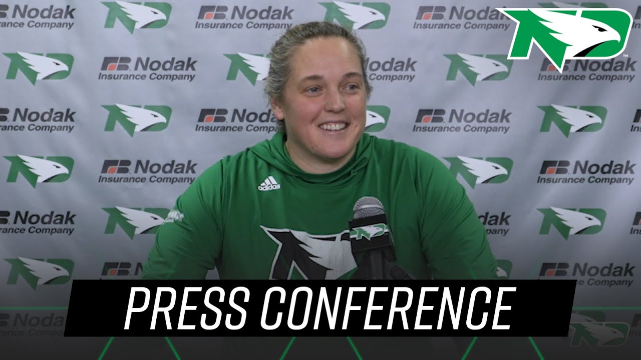 UND Women's Basketball | Mallory Bernhard Press Conference | 2.1.23 ...