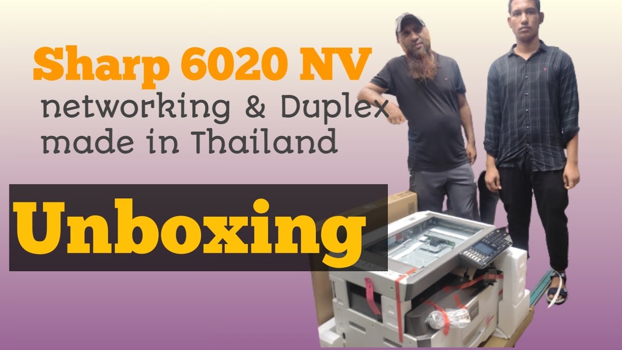 Sharp 6020 NV photocopy machine || Made in Thailand || Duplex ...