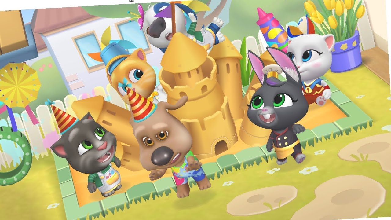 taking tom friends new funny video | MY TALKING TOM FRIENDS 😂😂🤣😺 - YouTube