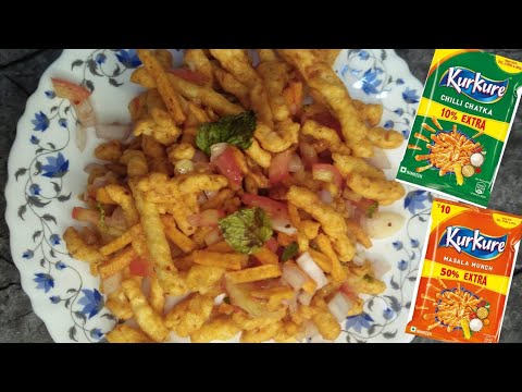 Kurkure Chaat | Masala Munch | Chilli Chatka | Quick Tasty Crispy Chaat ...