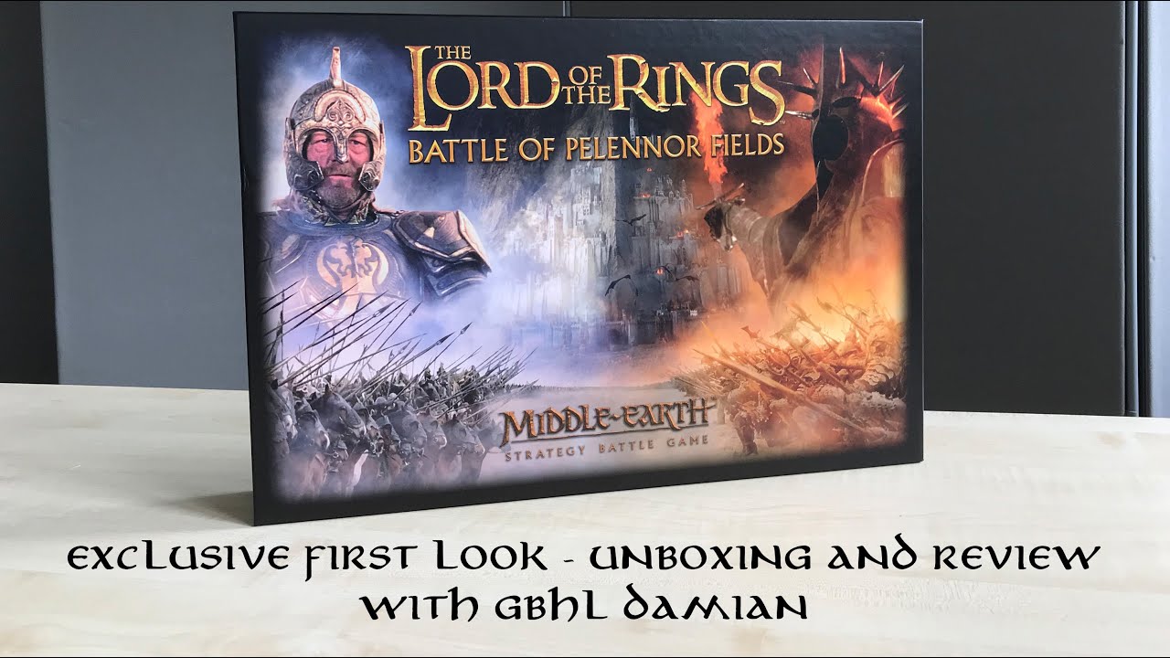 The Battle of Pelennor Fields - Exclusive First Look Unboxing and ...