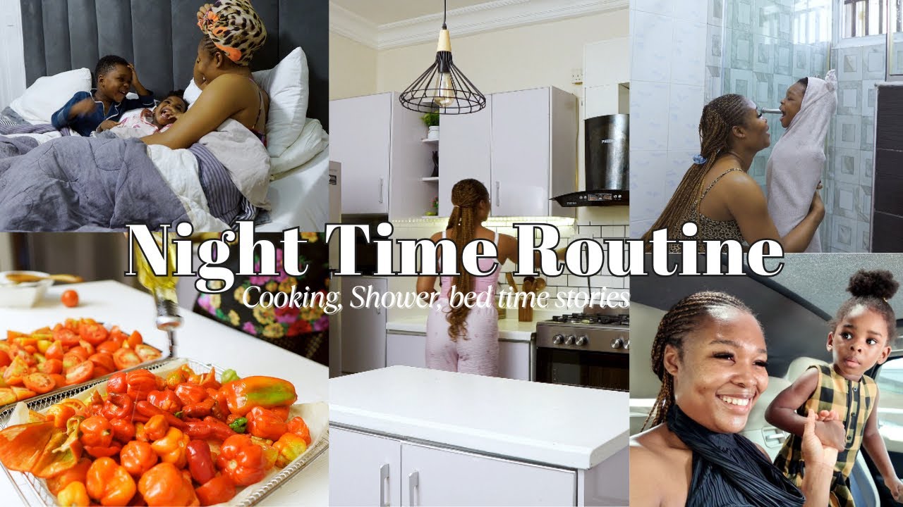 A Realistic Night Time Routine As A SAHM OF 2 | Tired & Overwhelmed ...