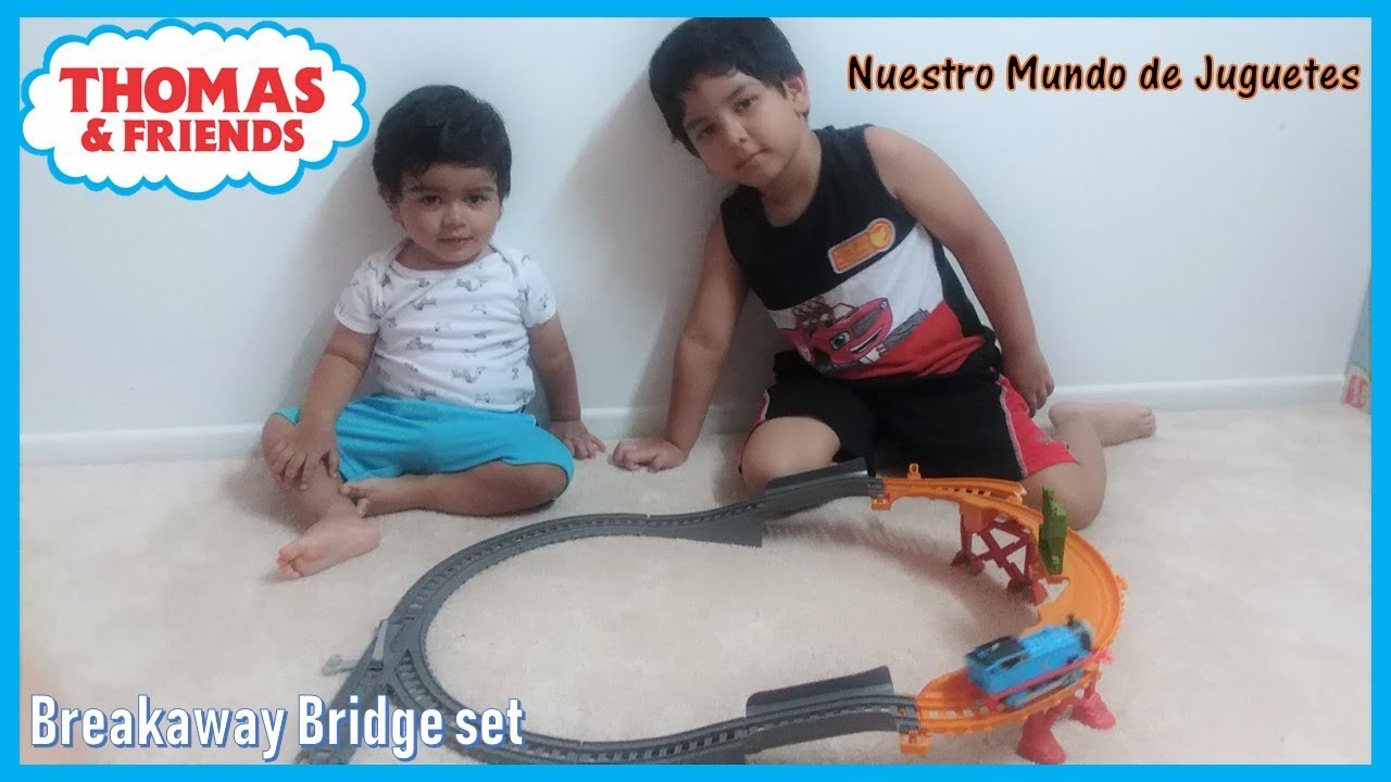 🌈 Juego de puente de Thomas | Thomas TrackMaster Breakaway Bridge set ...