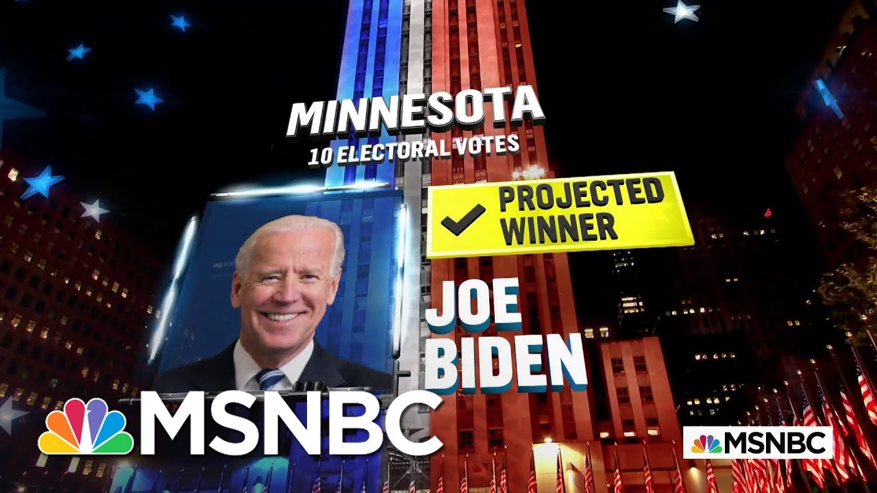 Biden Wins Minnesota, NBC News Projects | MSNBC - YouTube