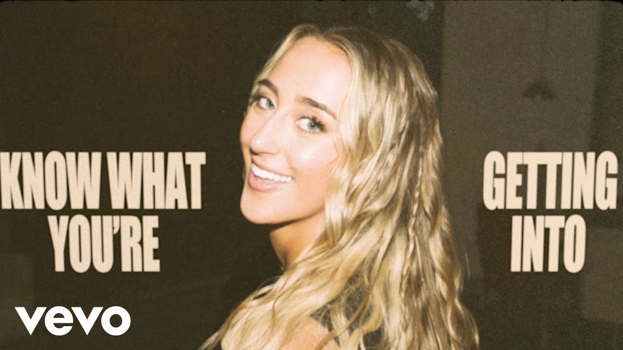 Ashley Cooke - getting into (Lyric Video) - YouTube