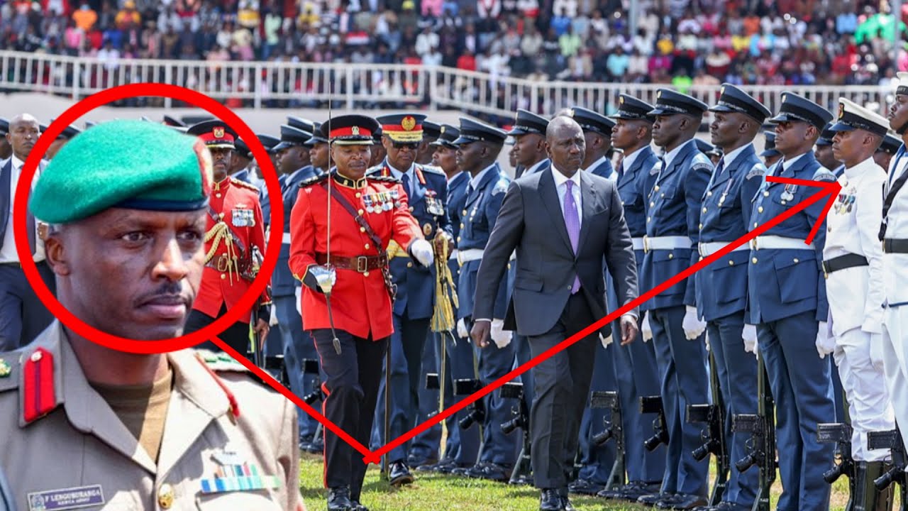 See what Pres. Ruto new bodyguard did during Madaraka day after was ...