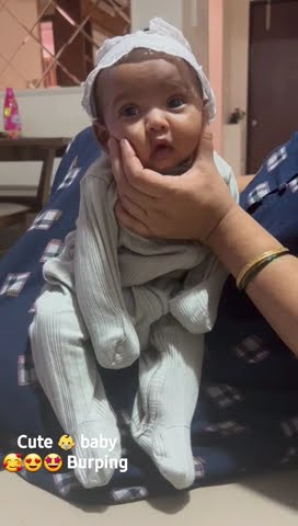 Cute baby Burping - YouTube