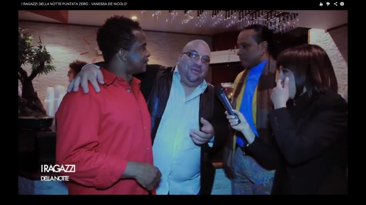 I RAGAZZI DELLA NOTTE PUNTATA ZERO - VANESSA DE NICOLO' - YouTube