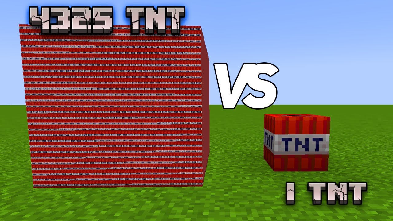 4325 mini tnt vs 1 tnt - YouTube