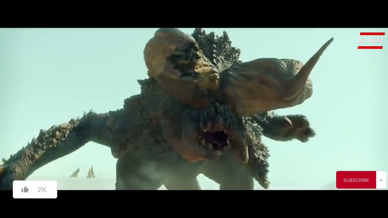 Monster hunt 🔥 || Hollywood movie clips || desert monster fight scene 😱 ...