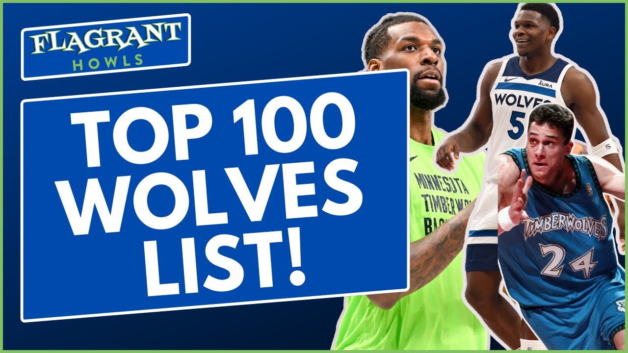 UPDATED! Top 100 Minnesota Timberwolves of all-time! - YouTube