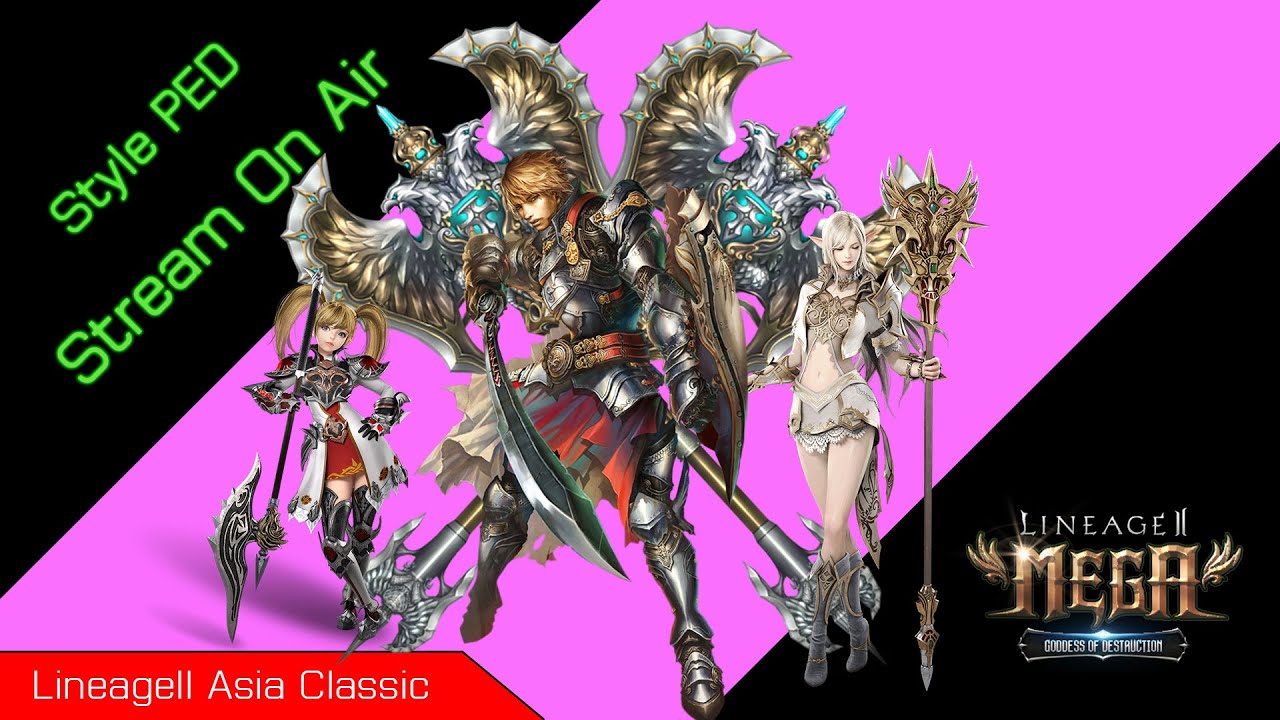 🔴【LIVE】Lineage 2 Mega God เซตมาโครพระยังไงให้ป้าตี้สบาย !!! - YouTube