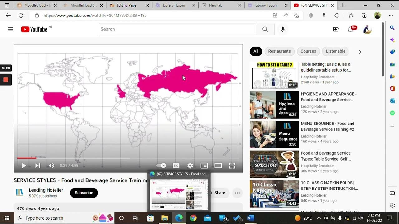 Adding a Page Resource on Moodle - YouTube