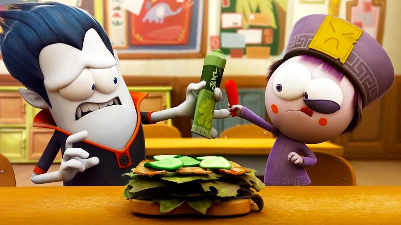 Frankie's Stealing All The Food! | Spookiz | Cartoons for Kids ...