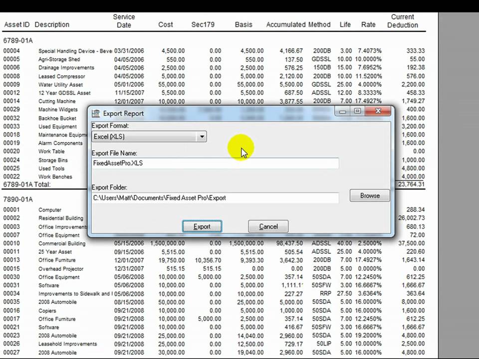 Fixed Asset Pro Product Tour - YouTube