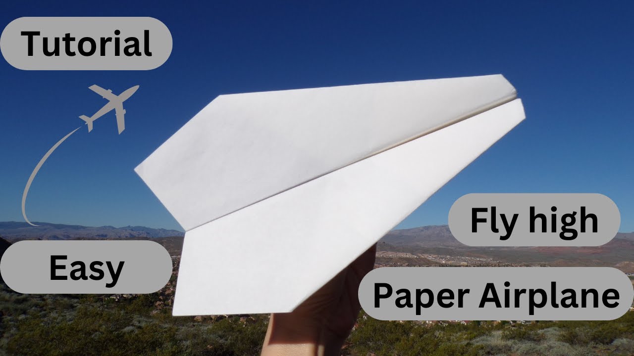 How to Make Paper Airplane #4 - Nakamura Lock - YouTube