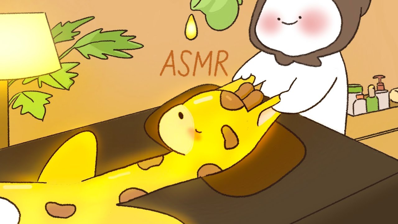 Giraffe Massage Therapy [ASMR animation] - YouTube