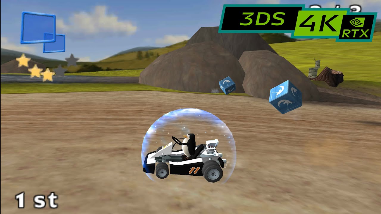 DreamWorks Super Star Kartz / 4K 3DS emulator Citra / RTX 2080ti - YouTube