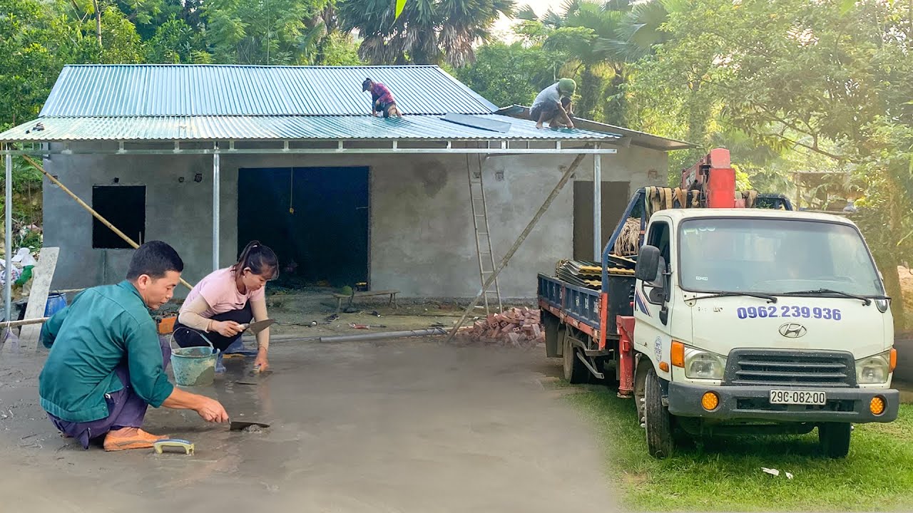 Completed Construction Of $10,000 House In 45 days - Girl's Tireless ...