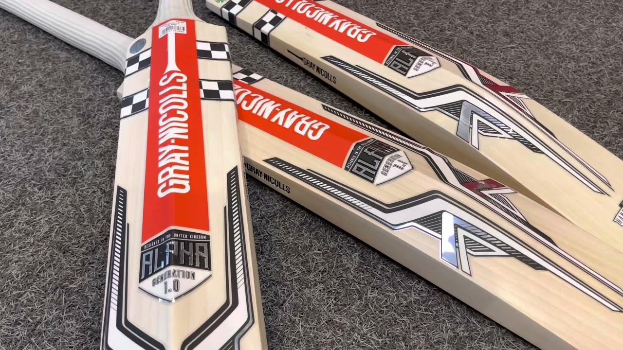 Gray Nicolls Alpha Gen 1.0 Pro Performance Cricket Bat - YouTube