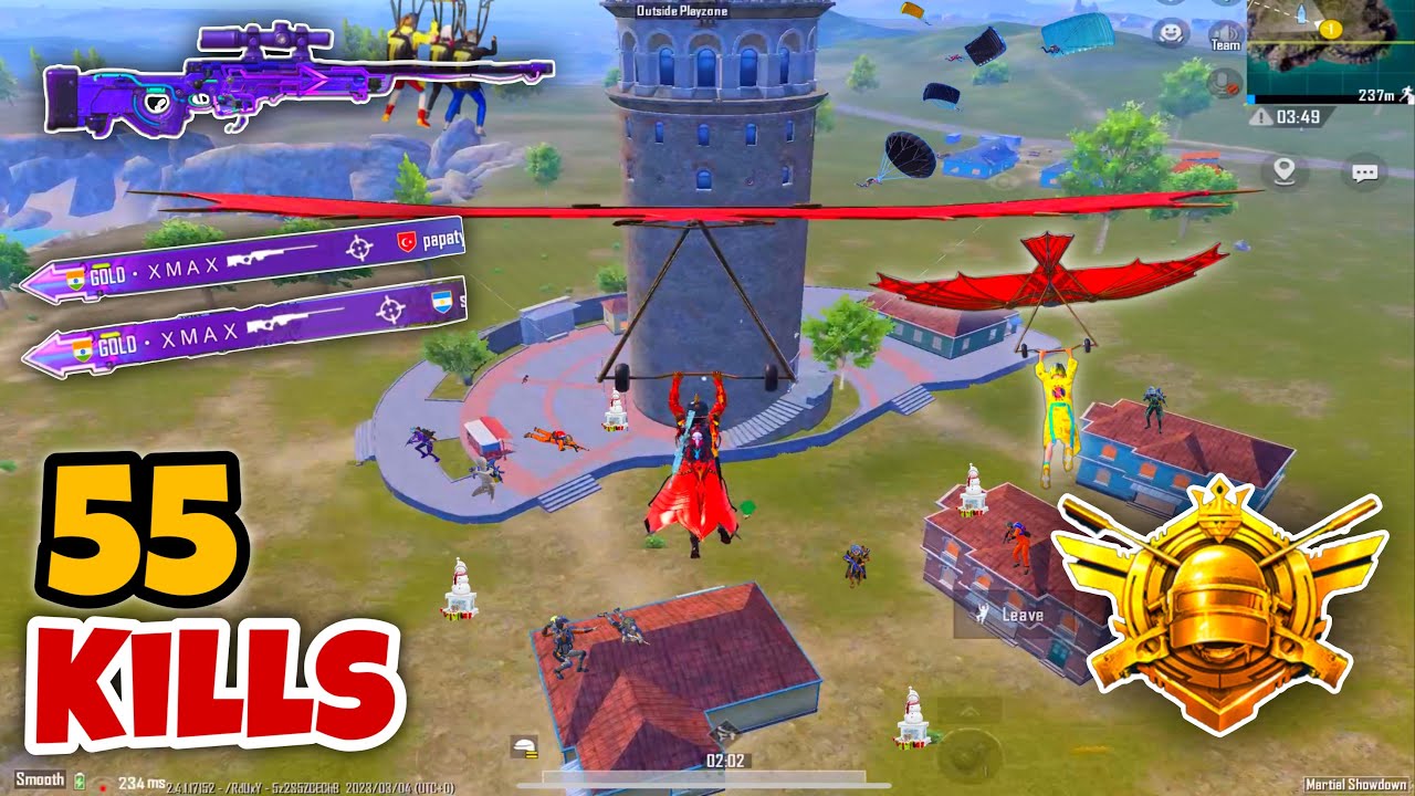 OMG 😳 MY NEW RECORD in NEW UPDATE 😈 BEST LOOT AWM & AWM 🔥 SAMSUNG, A7 ...