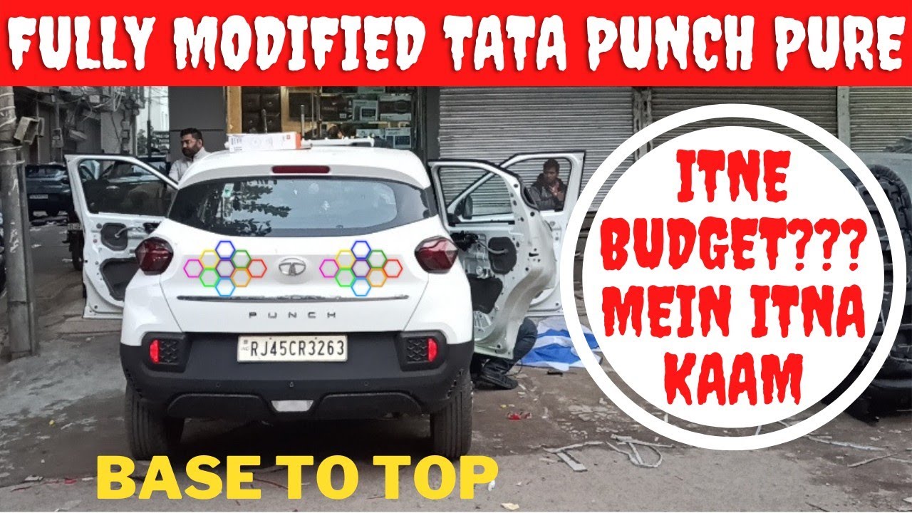Tata Punch Modified - Tata Punch Pure Modification - Tata Punch ...