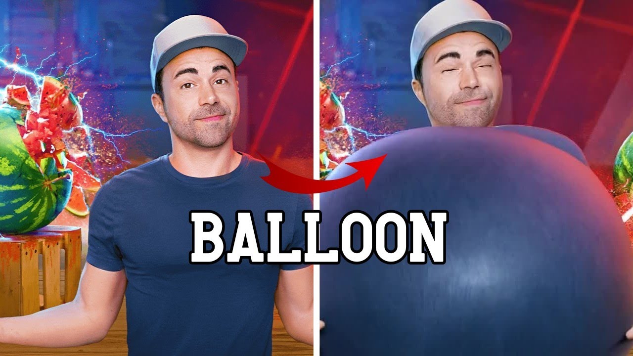 AI inflates Mark Rober for 1 minute straight - YouTube