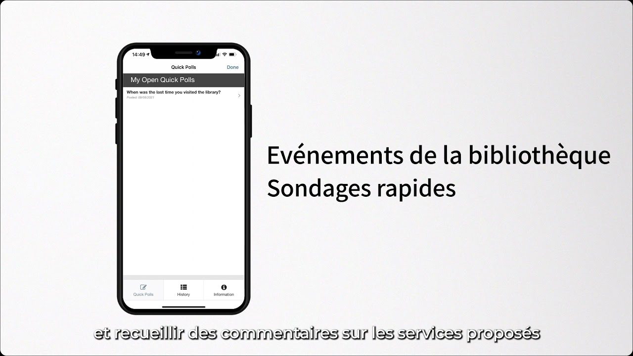 Présentation de l'application mobile Ex Libris Library Mobile - YouTube