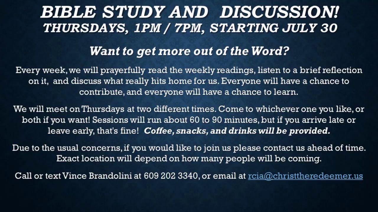 Christ the Redeemer Parish, Atco, NJ Live Stream - YouTube