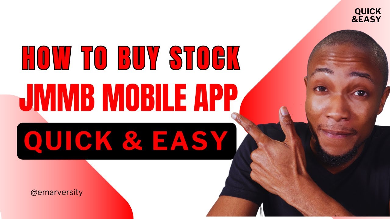 How to buy Stocks With JMMB Mobile APP - YouTube