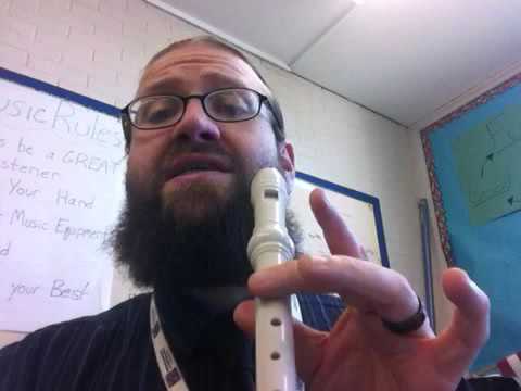 Recorder Basics - When the Saints Go Marching In - YouTube