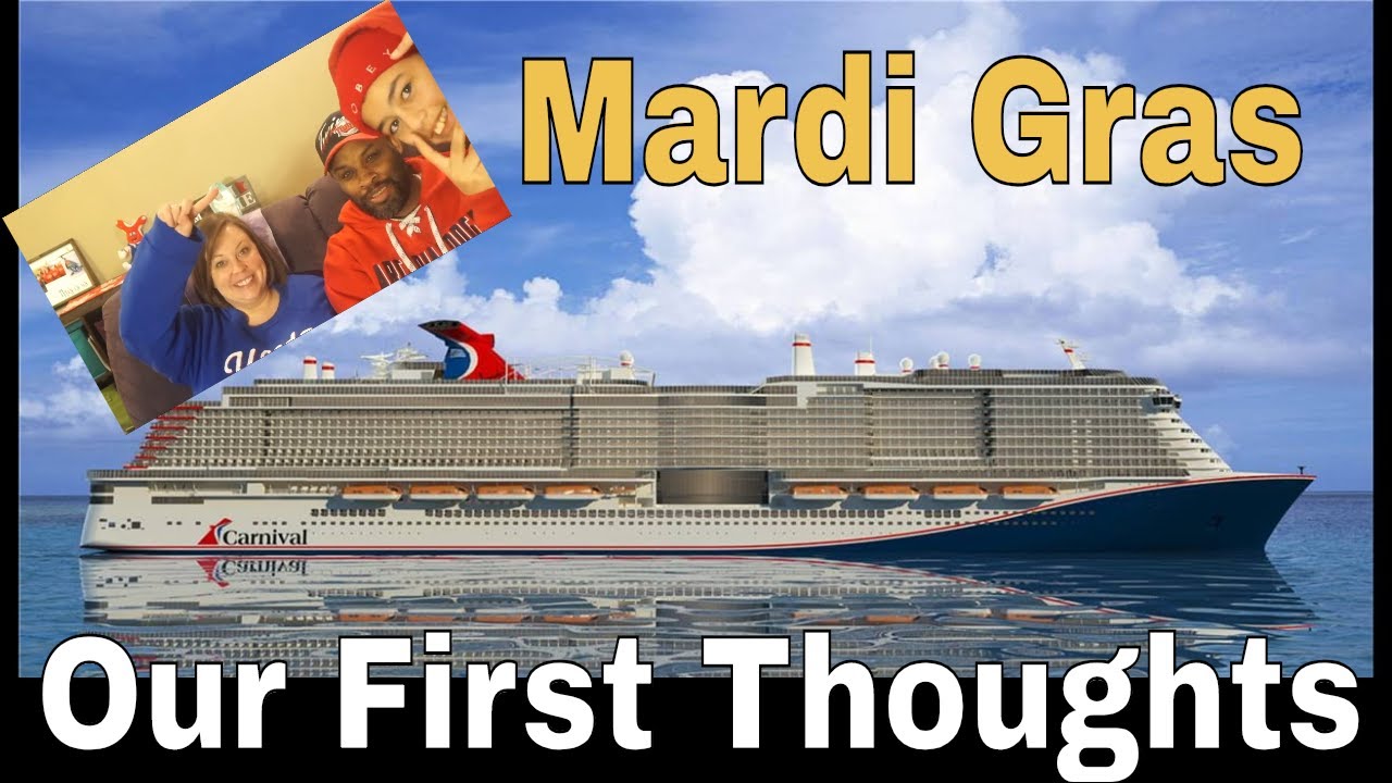 Carnivals new ship Mardi Gras....Our First Impressions - YouTube