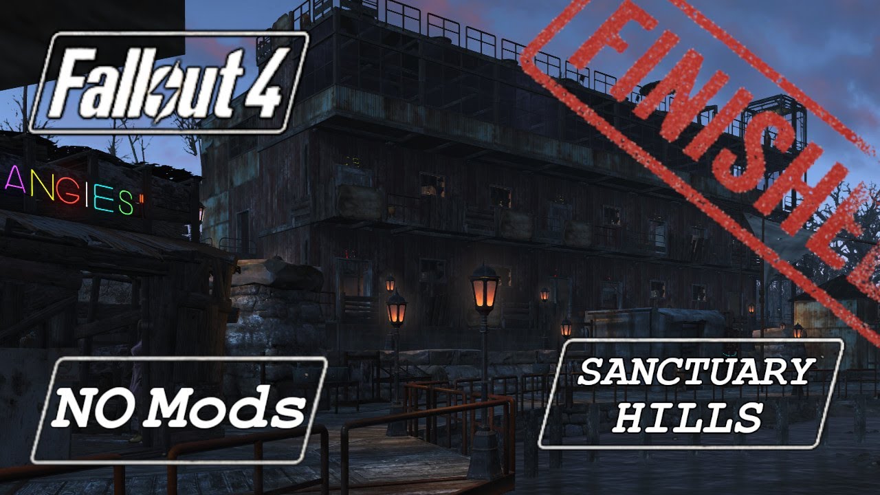 Fallout 4 | Sanctuary Hills | Boardwalk - FINISHED #fallout4 # ...