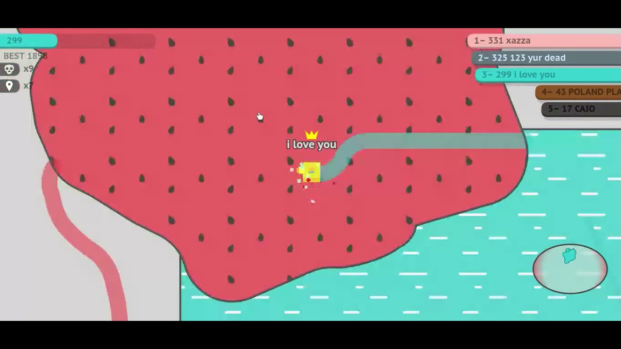 playing paper.io (sorry about the adds) - YouTube