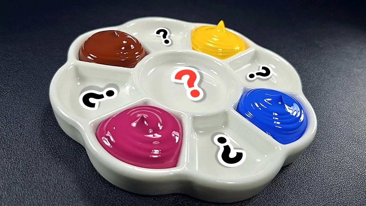 I Created 5 New Colors from Only 4 Unique Colors || Color Nood - YouTube