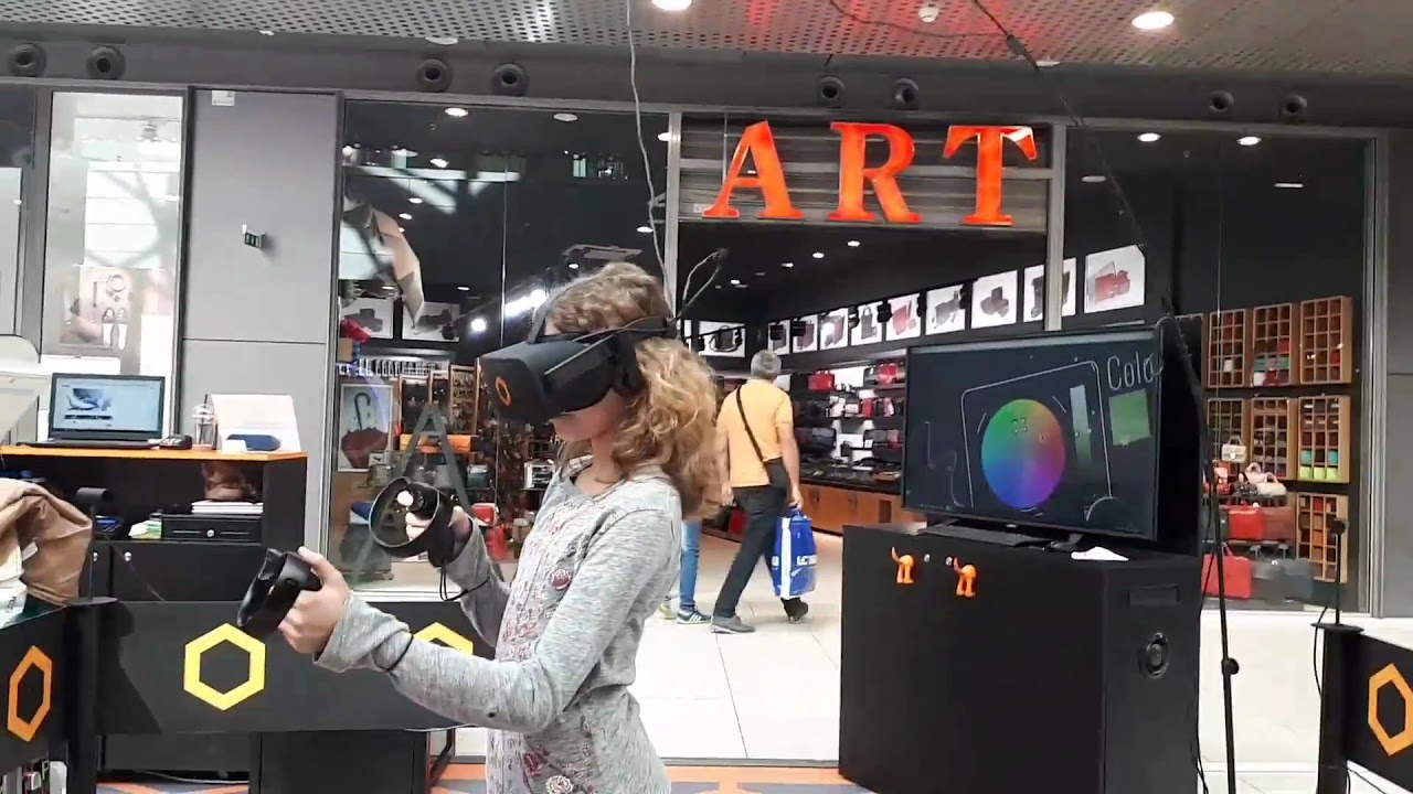 Tilt Brush VR 3D Painting with Oculus Rift ( Sofia Ring Mall ) - YouTube