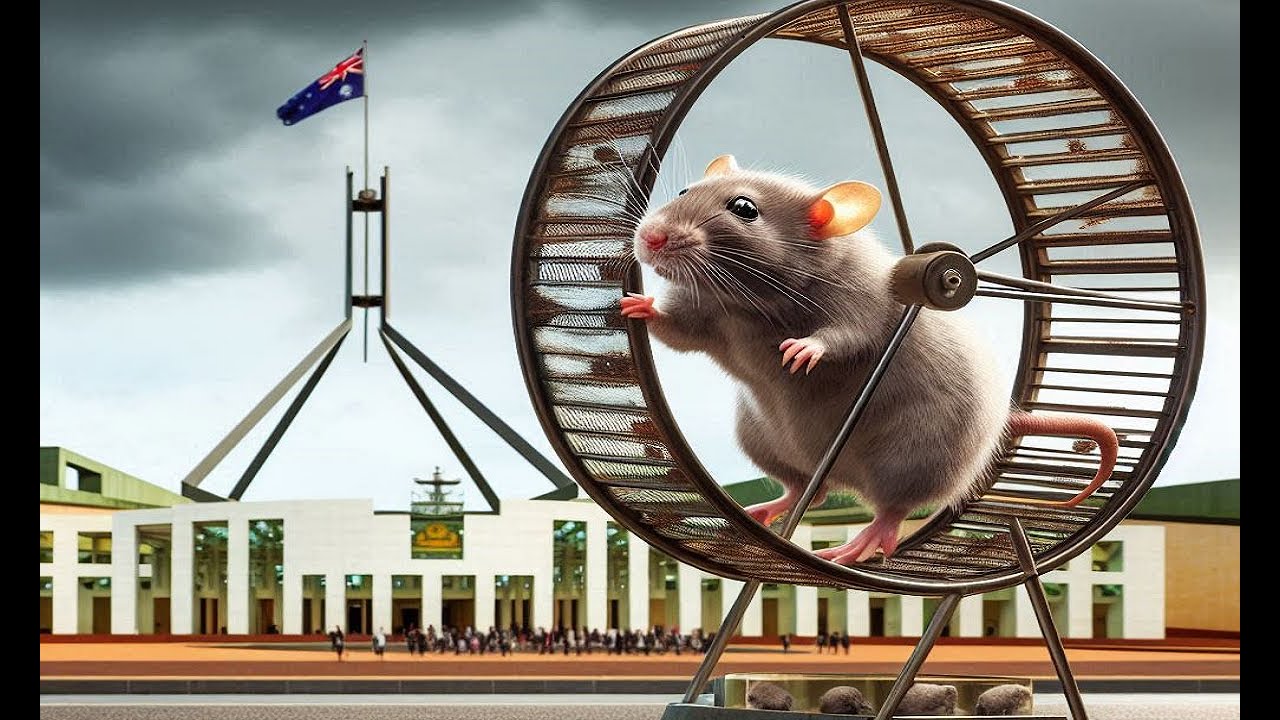 Australians suffer from Ponzi 'rat wheel' economy - YouTube