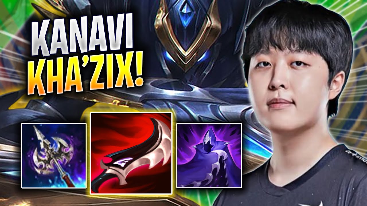 KANAVI IS A BEAST WITH KHA'ZIX! - JDG Kanavi Plays Kha'zix JUNGLE vs Maokai! | Season 2023 - YouTube