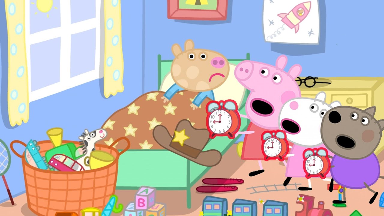 Pedro Pony is Late for School ⏰ | Cartoon for Kids | Peppa Pig Full ...