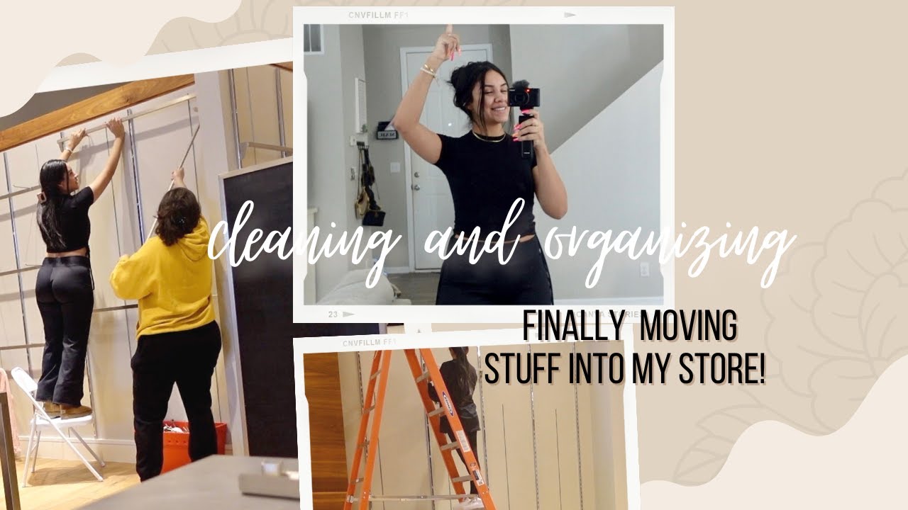 Finally moving into my store! 😭🤍 - YouTube