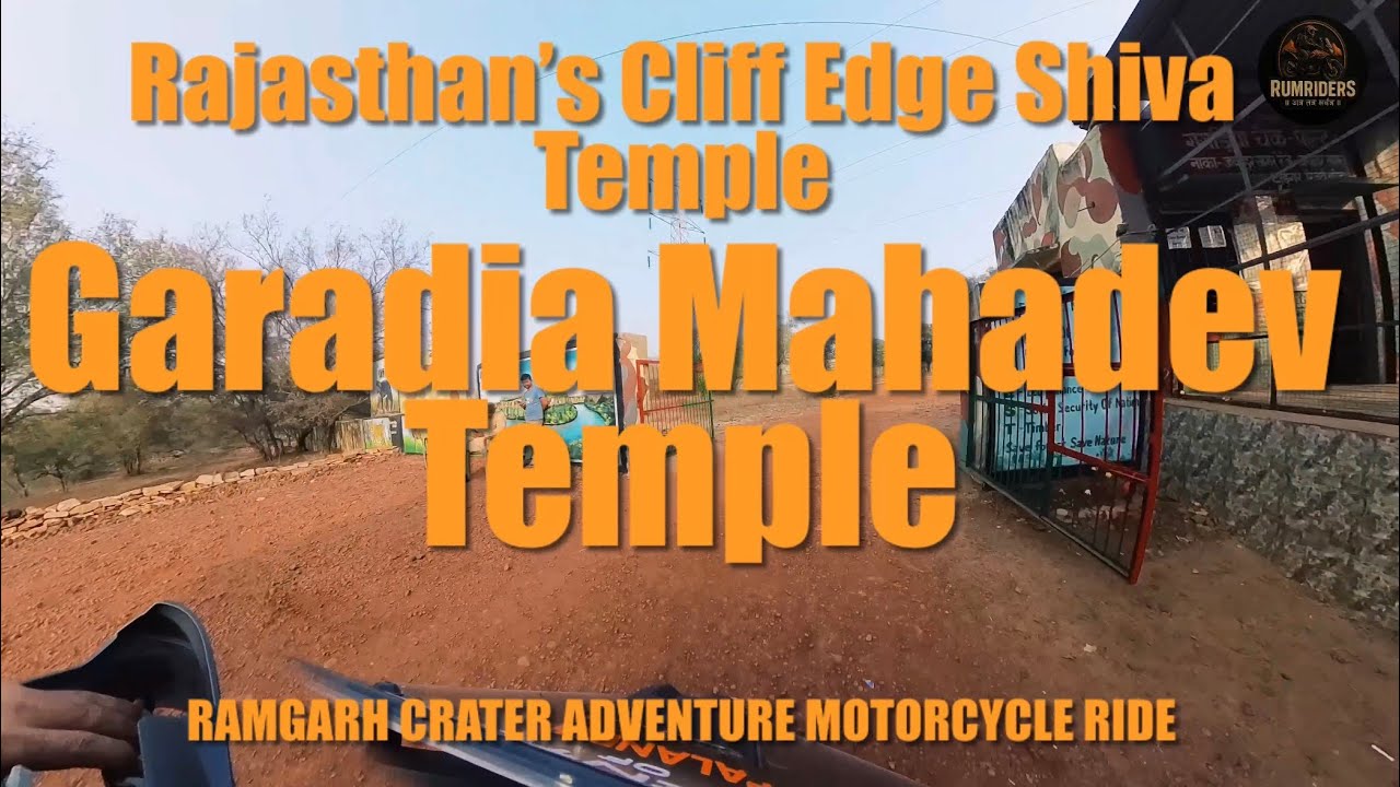 Garadia Mahadev Temple|Rajasthan’s Cliff Edge Shiva Temple|Ramgarh ...