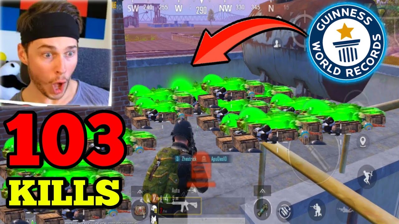 New World Record In PUBG Mobile | 103 Kills Solo vs Squad | Highest ...