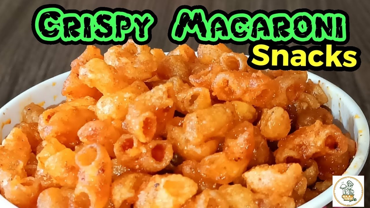 Crispy Macaroni Snacks||Tea time snacks|COOK FOR YOU - YouTube