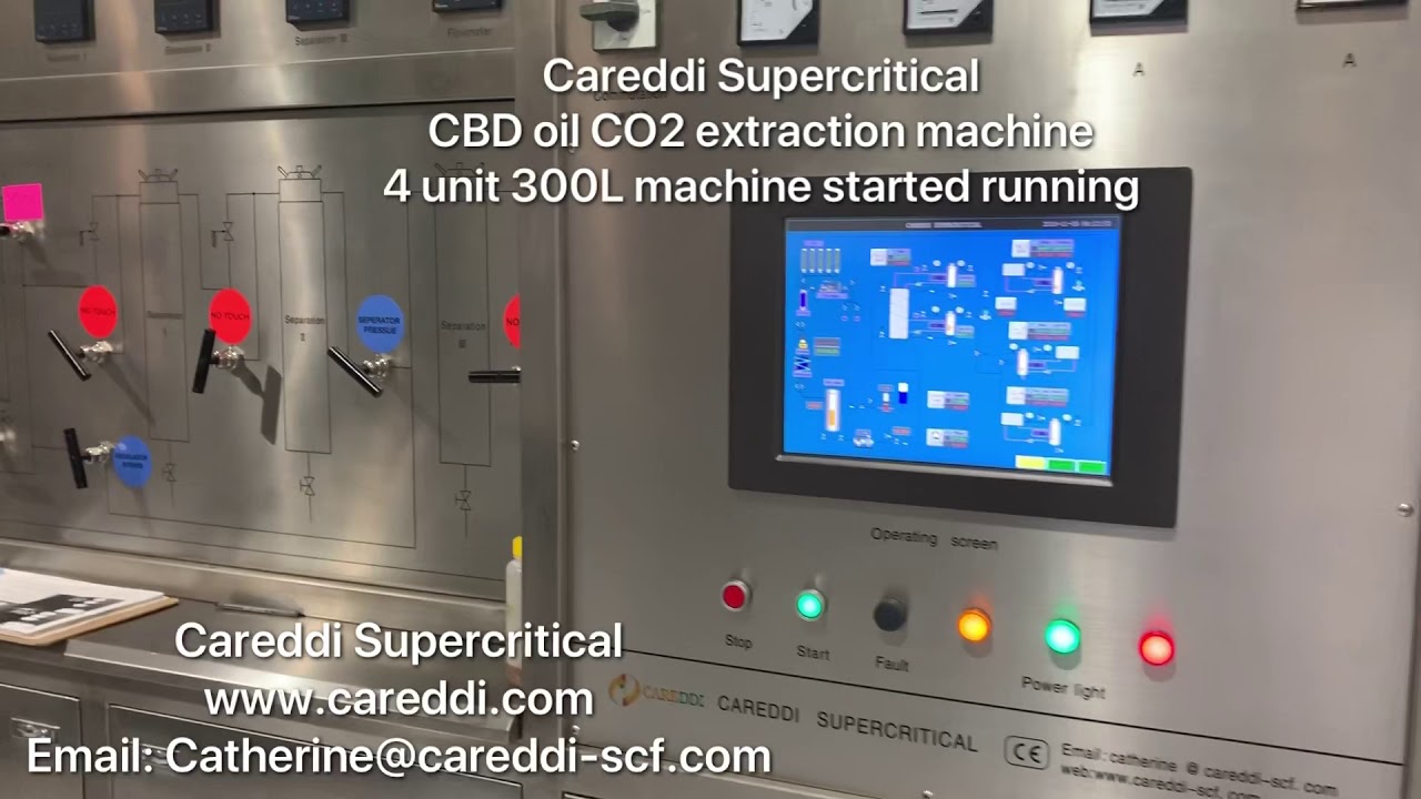 CBD and CBG extraction System - YouTube