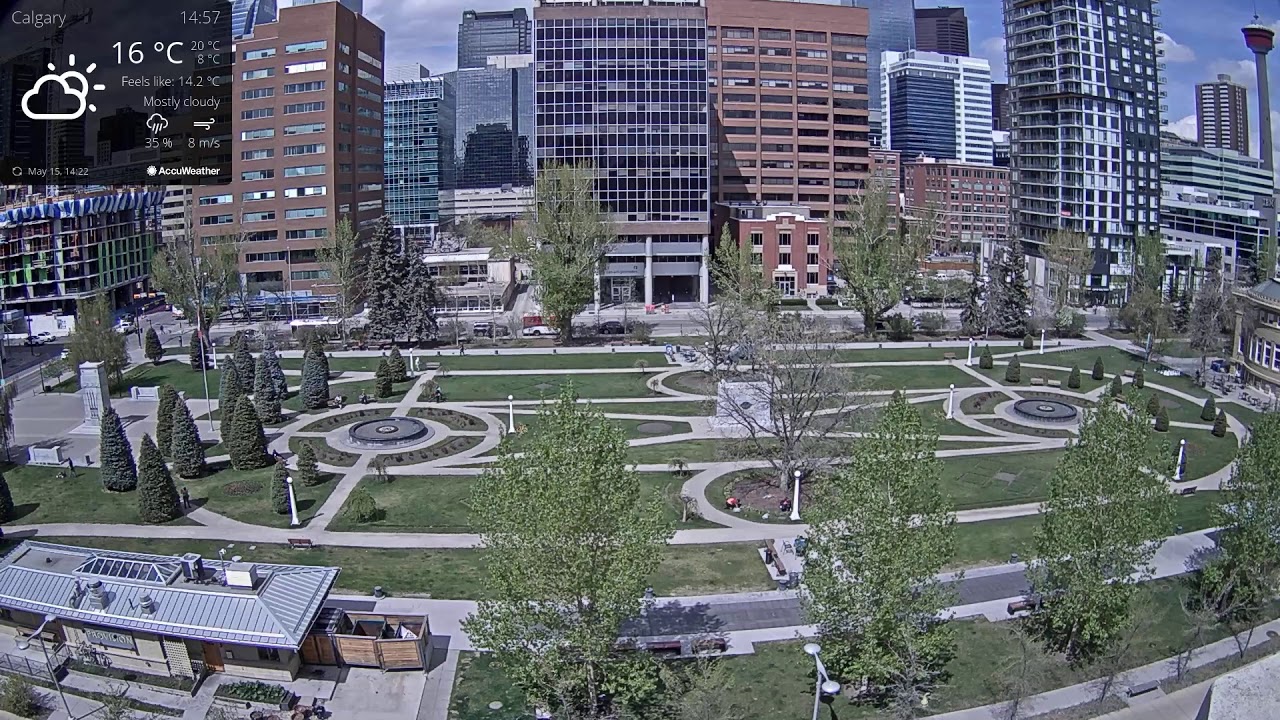 Calgary- 30 Minutes of a Spring Afternoon in May - YouTube
