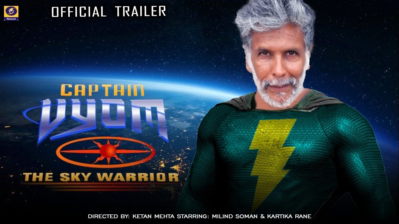 Captain Vyom | Official Trailer Interesting Facts | Milind Soman | Maya ...